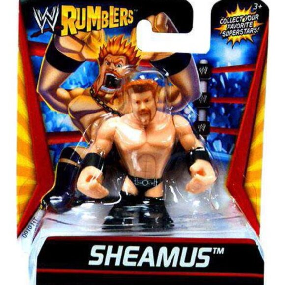 Mattel | Toys | Wwe Wrestling Rumblers Series Sheamus Mini Figure Black ...